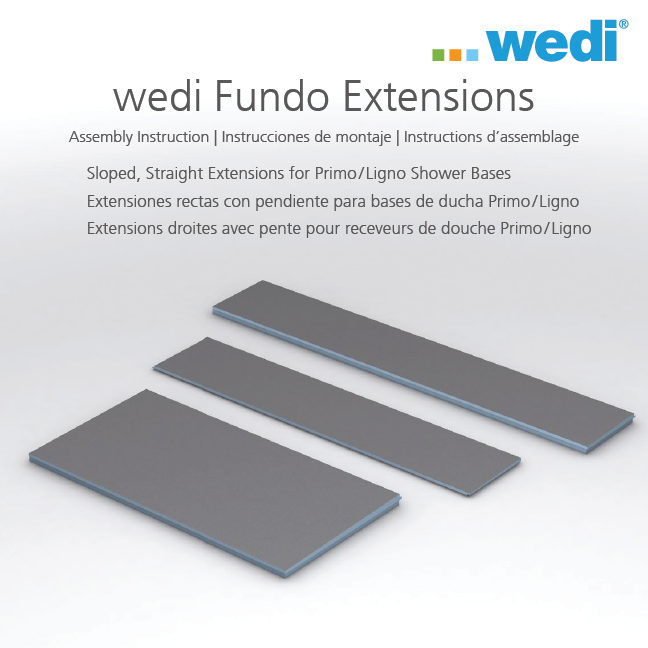 wedi Fundo Shower Base - wedi America